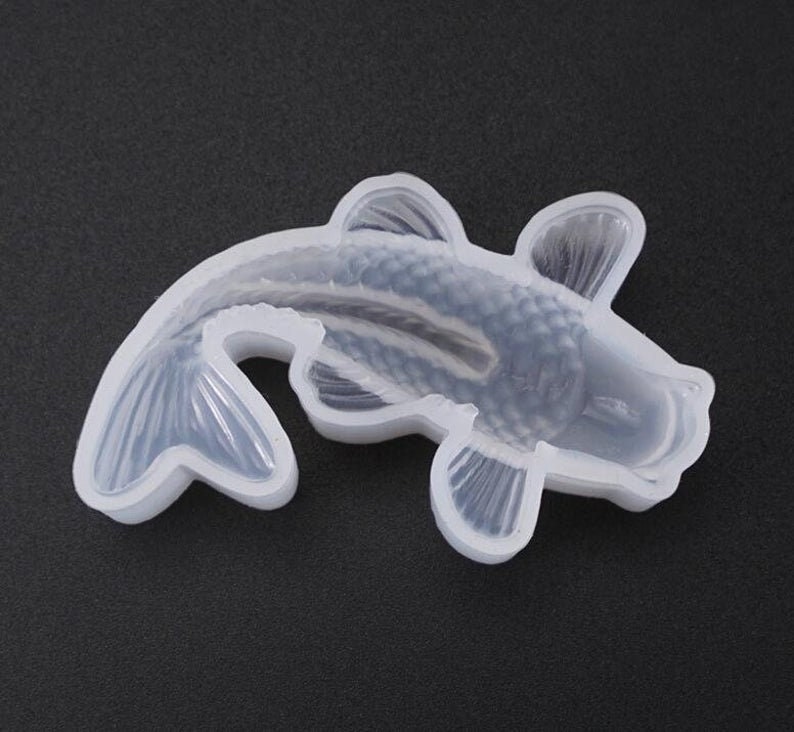 Fish Clear Silicone Mold Fish Mold Resin Fish Epoxy Mold - Etsy