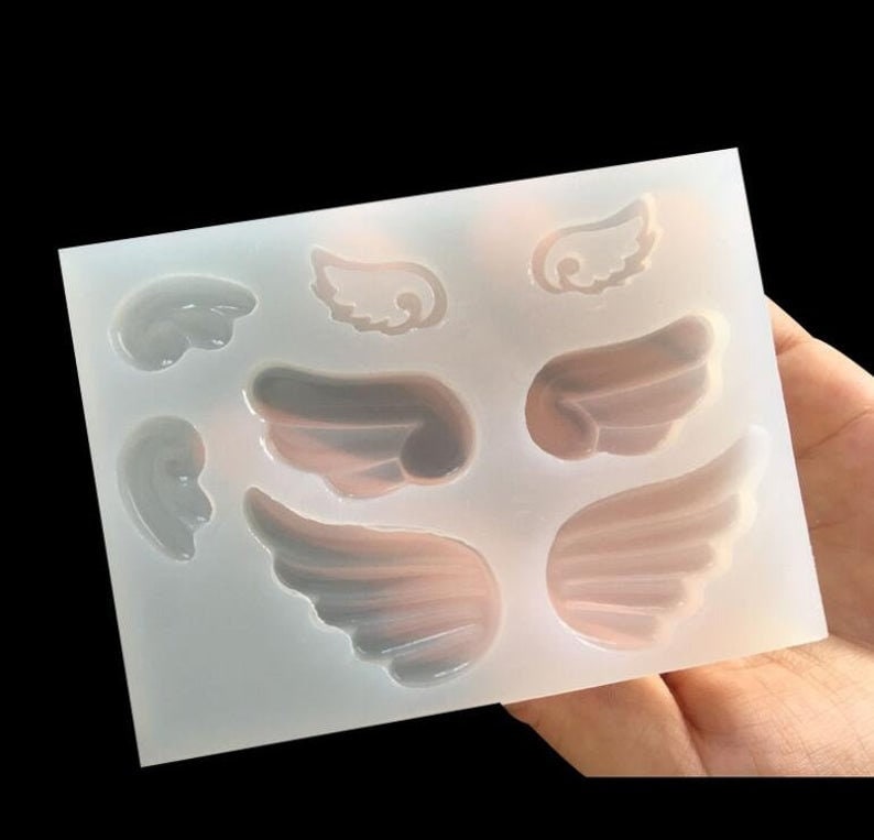 Wings Silicone Mold Epoxy Resin Jewelry Mold Wing Silicon - Etsy