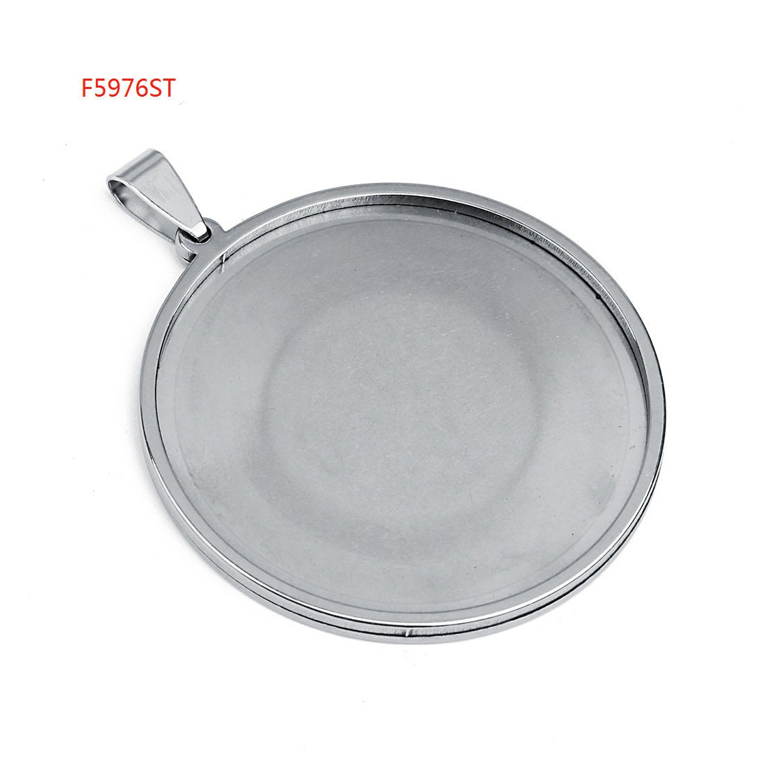 5pcs Stainless Steel 20/25/30mm Bezel Blanks Bezel Tray - Etsy