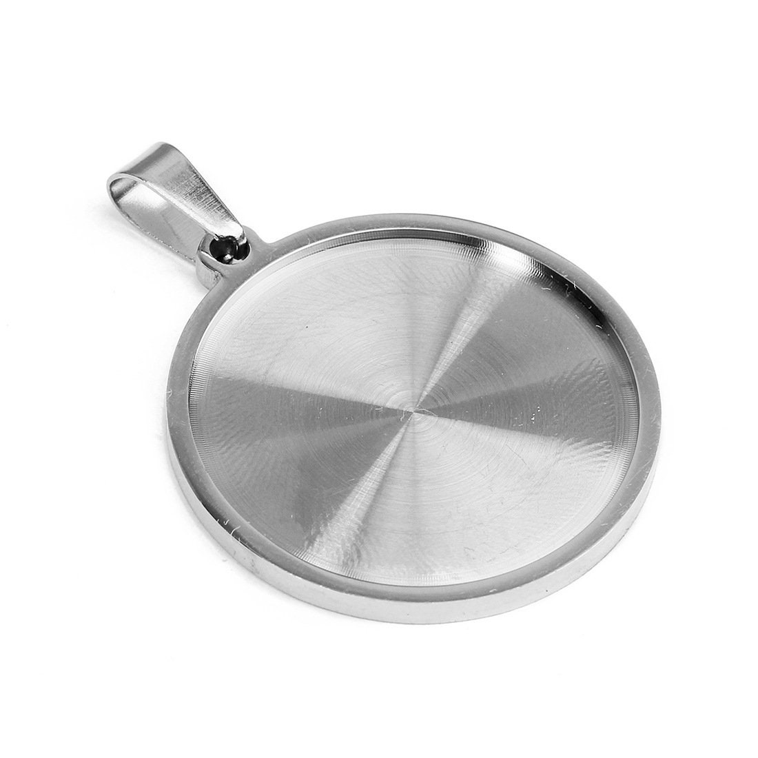 5pcs Stainless Steel 20/25/30mm Bezel Blanks Bezel Tray - Etsy