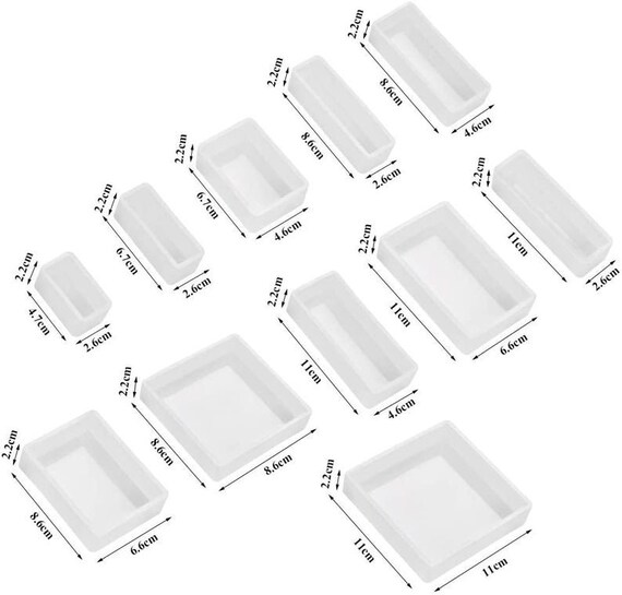 Rectangular Square Shape Silicon Mold DIY Silicone Mold | Etsy