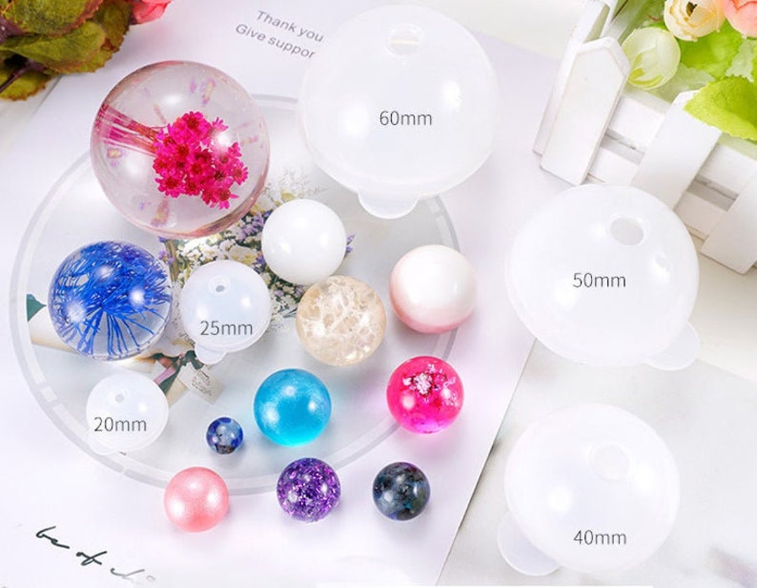DIY Sphere/ball Shape Resin Silicone Mold - Etsy
