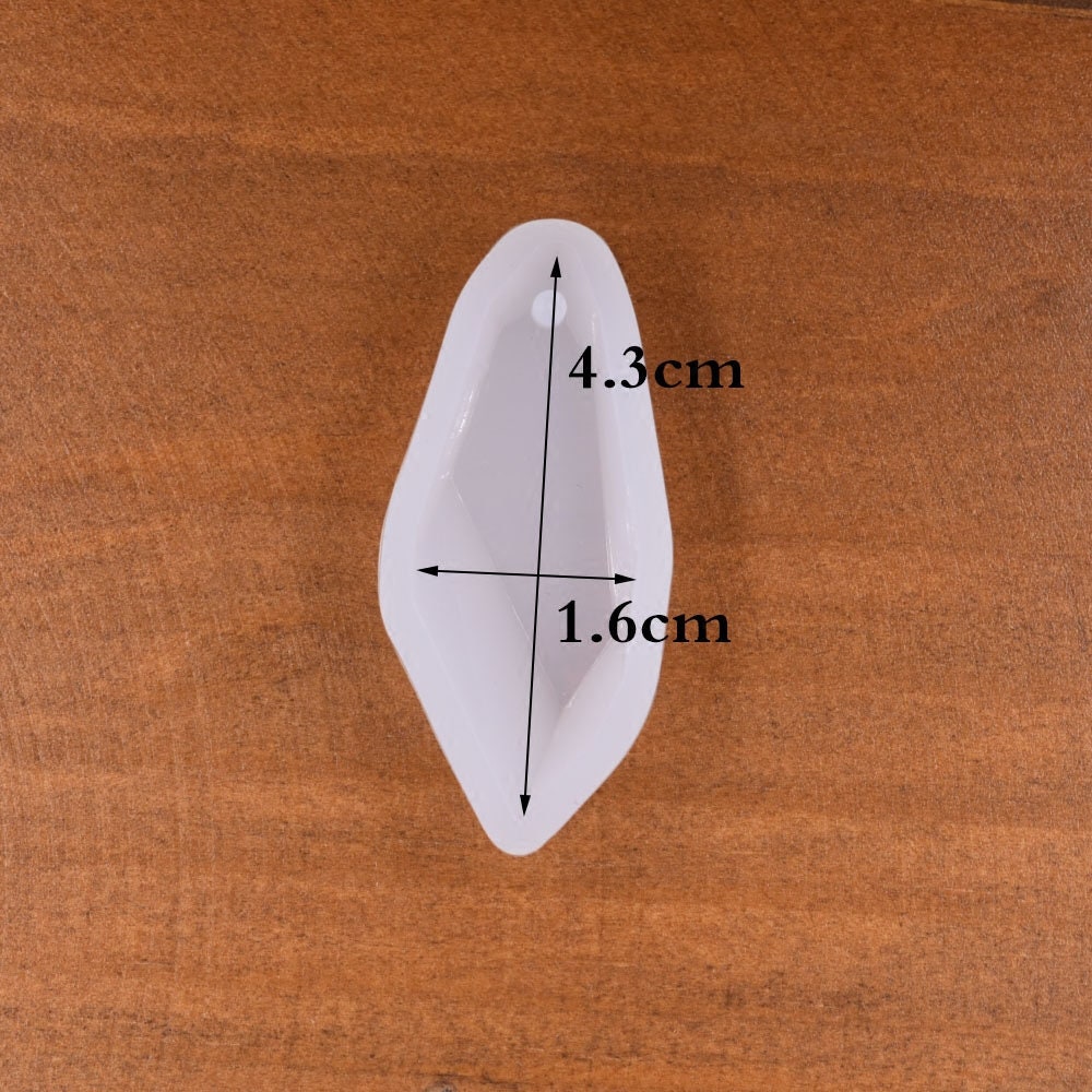 Rhombus Section Silicon Mold Cabochon DIY Silicon Mold - Etsy