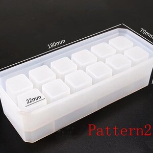 Silicon Mold, Checkered Storage Box Silicone Mold, Storage Box Mold - Etsy