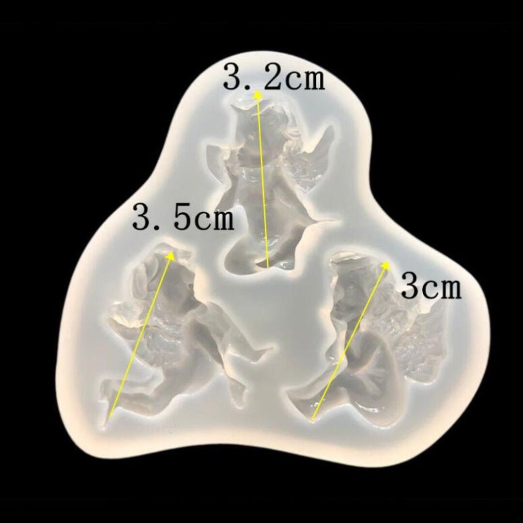 Angel Silicone Mold,diy Crystal Epoxy Mold, Handmade Jewelry Pendant ...