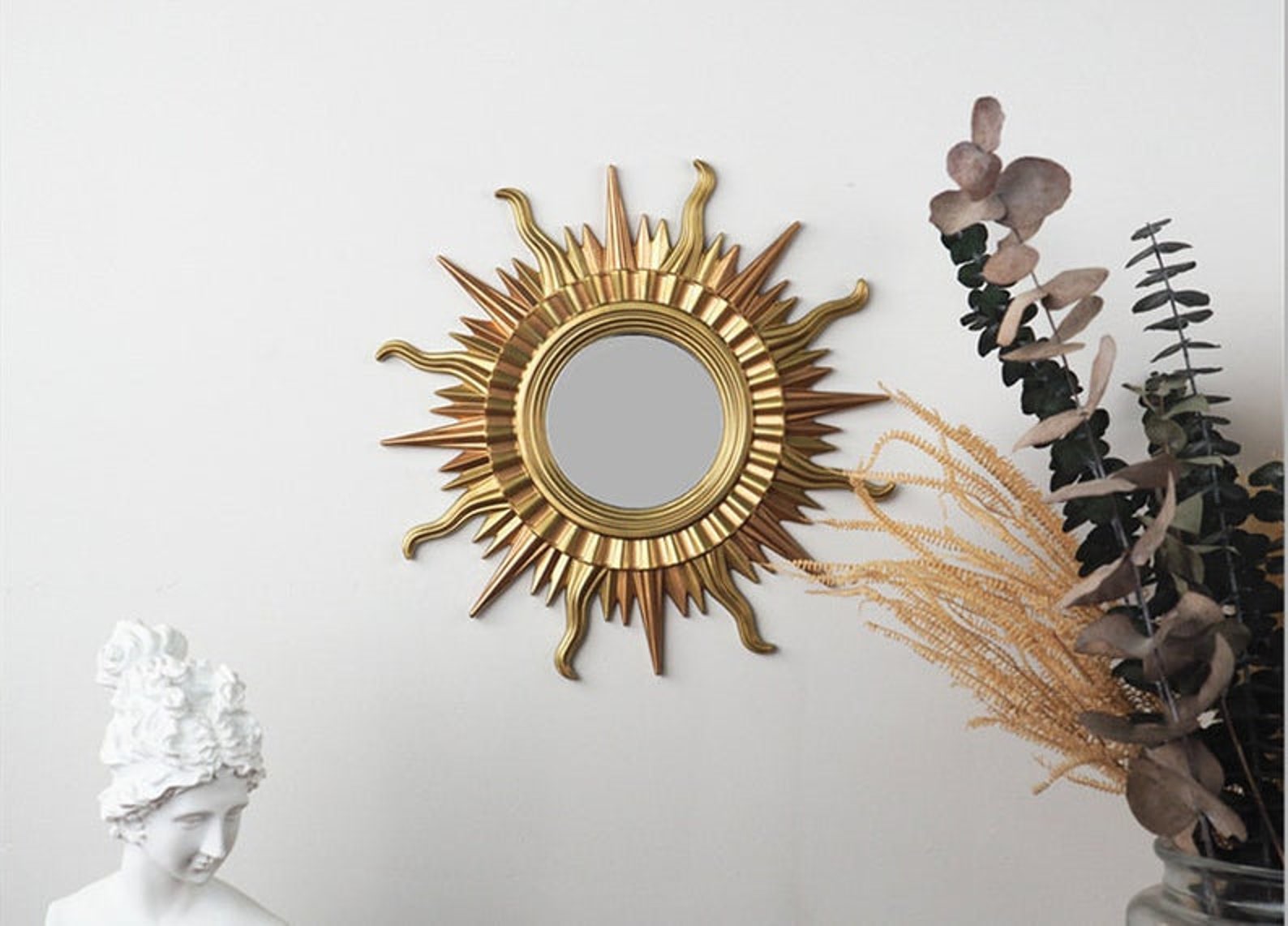 Mirror Resin Mold Silicone Wall Mirror Mold Sun Mirror - Etsy