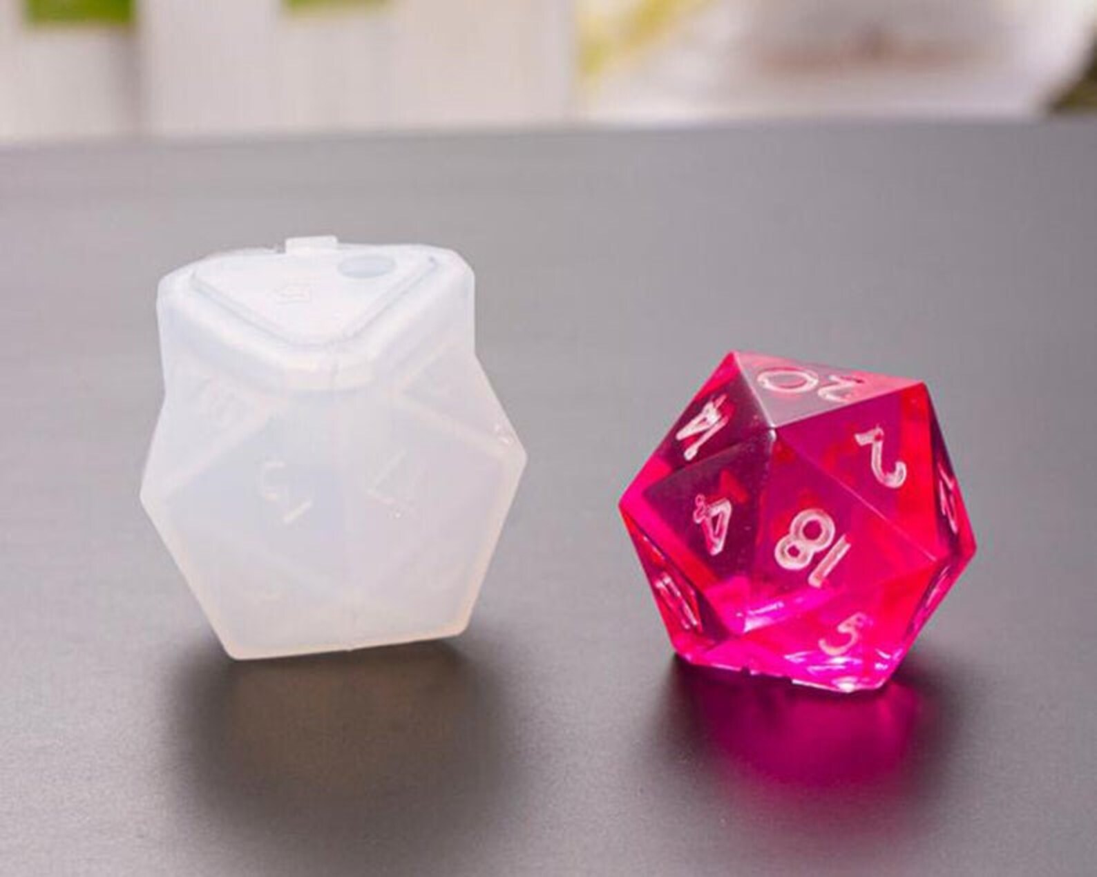 DND Dice Silicone Mold DND Dice Resin Epoxy Mold | Etsy