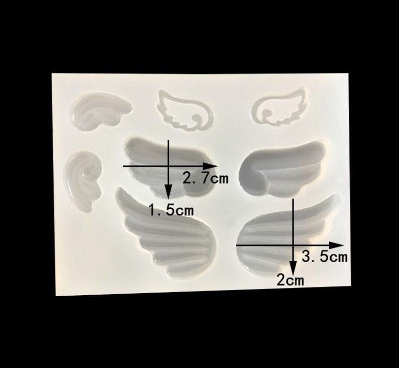 Wings Silicone Mold Epoxy Resin Jewelry Mold Wing Silicon - Etsy