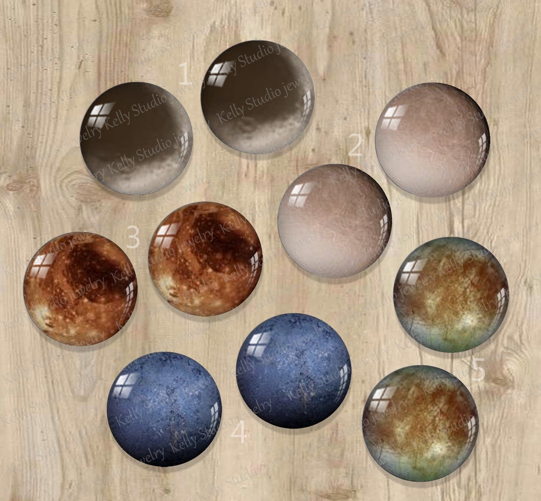 Handmade Photo Glass Cabochon, Round Cabochons, Cabs Cabochons, Image ...