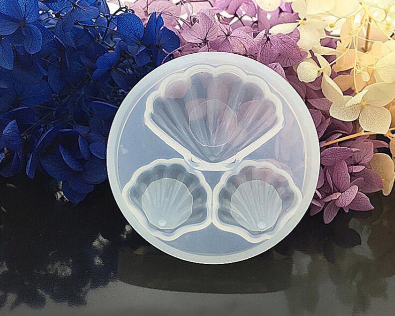 Shell Silicone Mould Handmade Shell Resin Mold Shell | Etsy