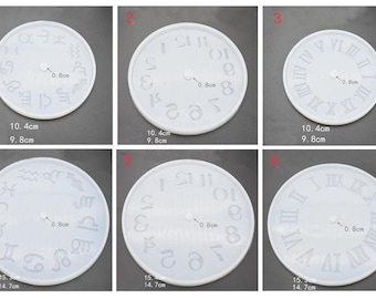 Silicon Clock Mold - Etsy