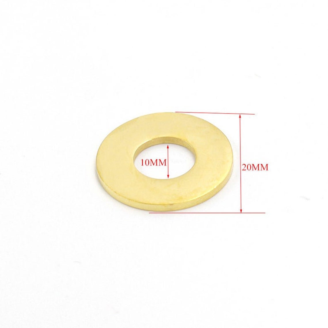 10pcs Stainless Steel 20mm Round Ring Highly Polished Charms - Etsy