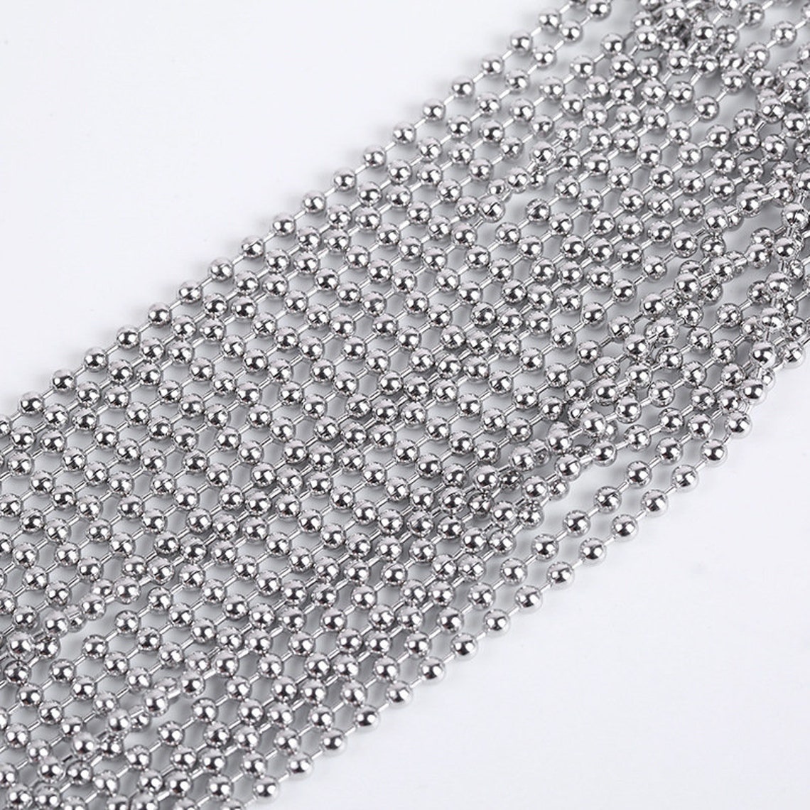 10m 39ft Stainless Steel Ball Bead Chains Bulk Chain - Etsy