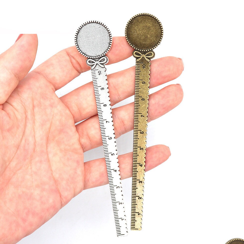 5pcs Alloy 20mm Bookmarks Base Bezel bookmarks Tray 20mm - Etsy