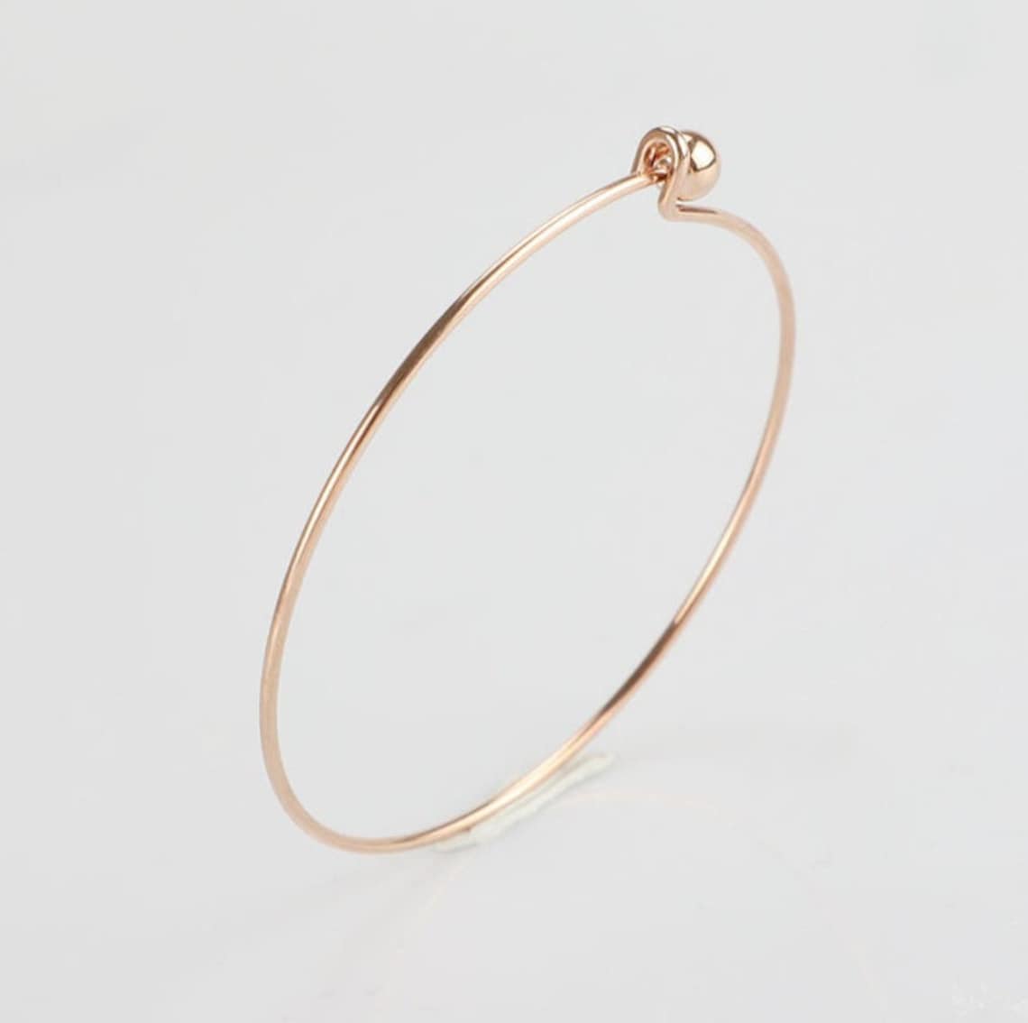 5pcs 316L Stainless Steel Adjustable Bangle Double Loop 65mm | Etsy