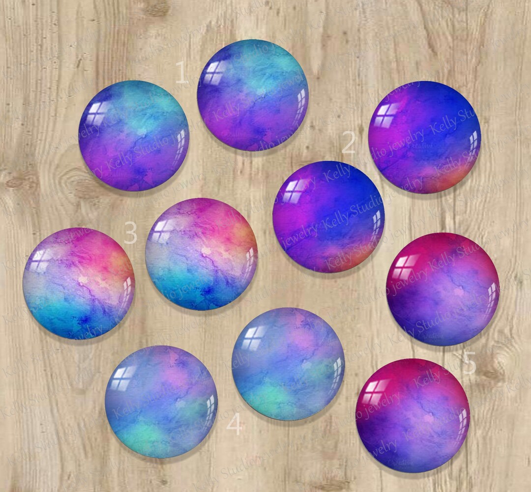 Handmade Photo Glass Cabochon, Image Glass Cabochon 8mm/ 10mm/ 12mm ...