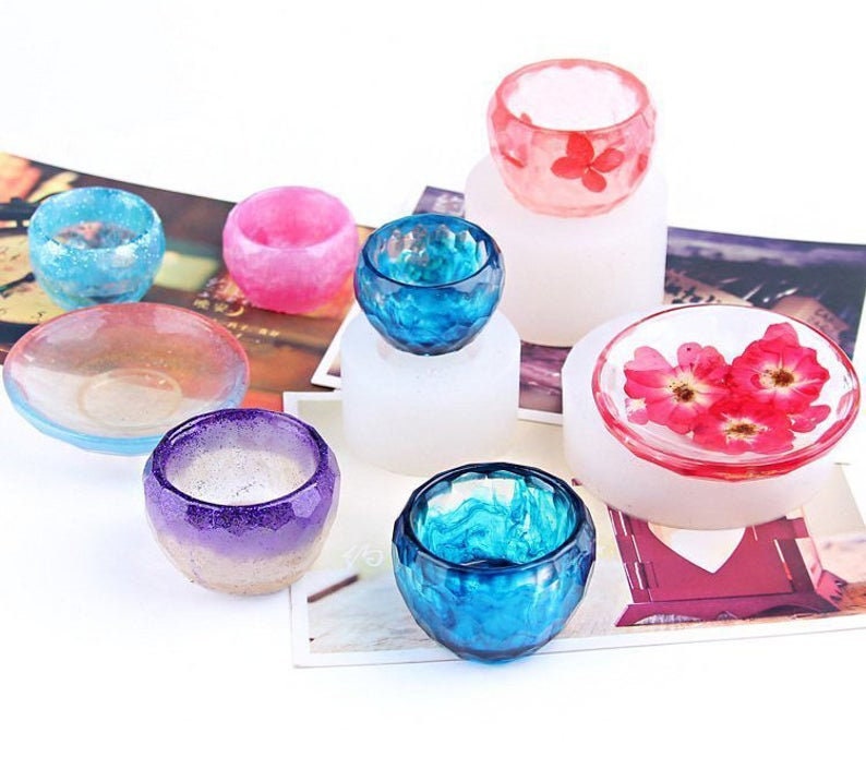 DIY Bowl Dishes Silicon Mold Handmade Dishes Resin Mold | Etsy