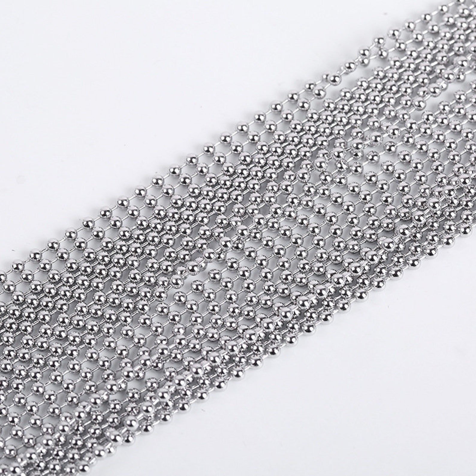 10m 39ft Stainless Steel Ball Bead Chains Bulk Chain - Etsy