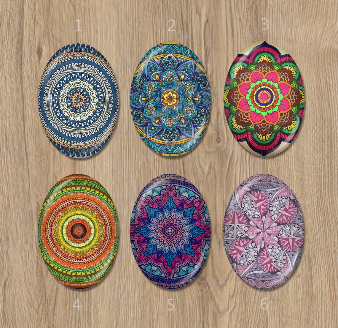 Handmade Photo Oval Glass Cabs Cabochons 10x14mm 13x18mm - Etsy