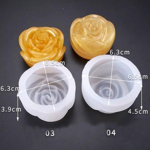 Flower Silicone Mold Epoxy Resin Crafthandmade Flower Resin Mold Making ...