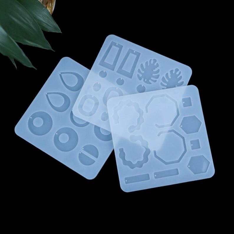 Earring Epoxy Resin Molds DIY Fashion Jewelry Resin Earrings - Etsy