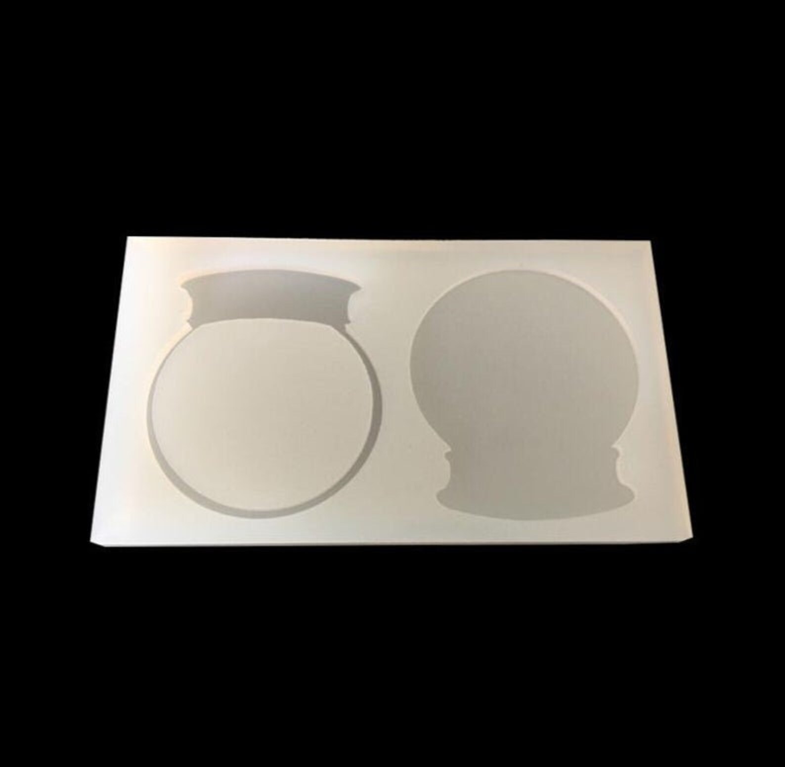 DIY Snow Globe Silicone Mold Snow Ball Resin Mold Epoxy - Etsy