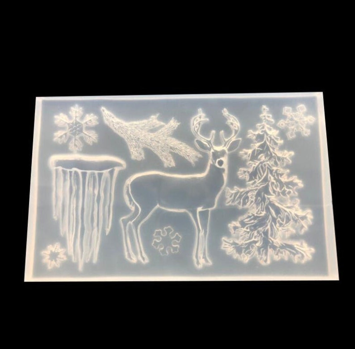 Deer Silicone Mold Handmade Deer Elk Resin Mold Christmas - Etsy
