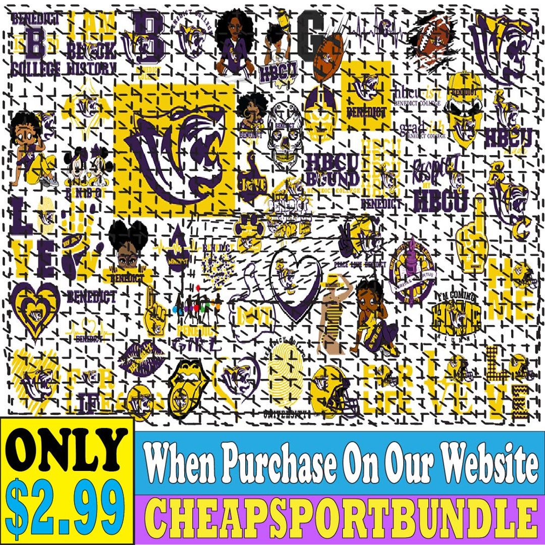 Benedict College Svg HBCU Svg Collections HBCU Svg Football - Etsy