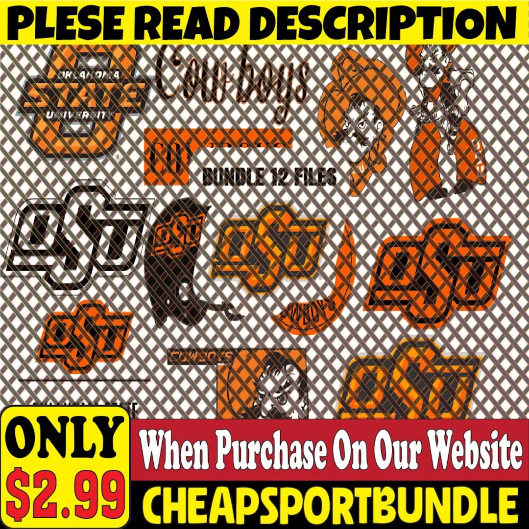 Oklahoma-state Football Team Svg Oklahoma-state Svg N C A A - Etsy