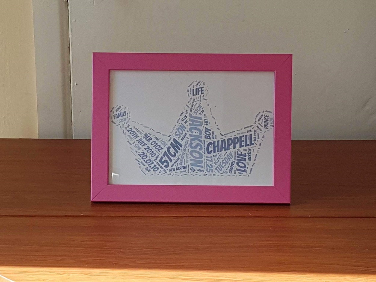 Prince Crown Word Collage, Crown Word Art, Prince Crown Word Art, Crown ...