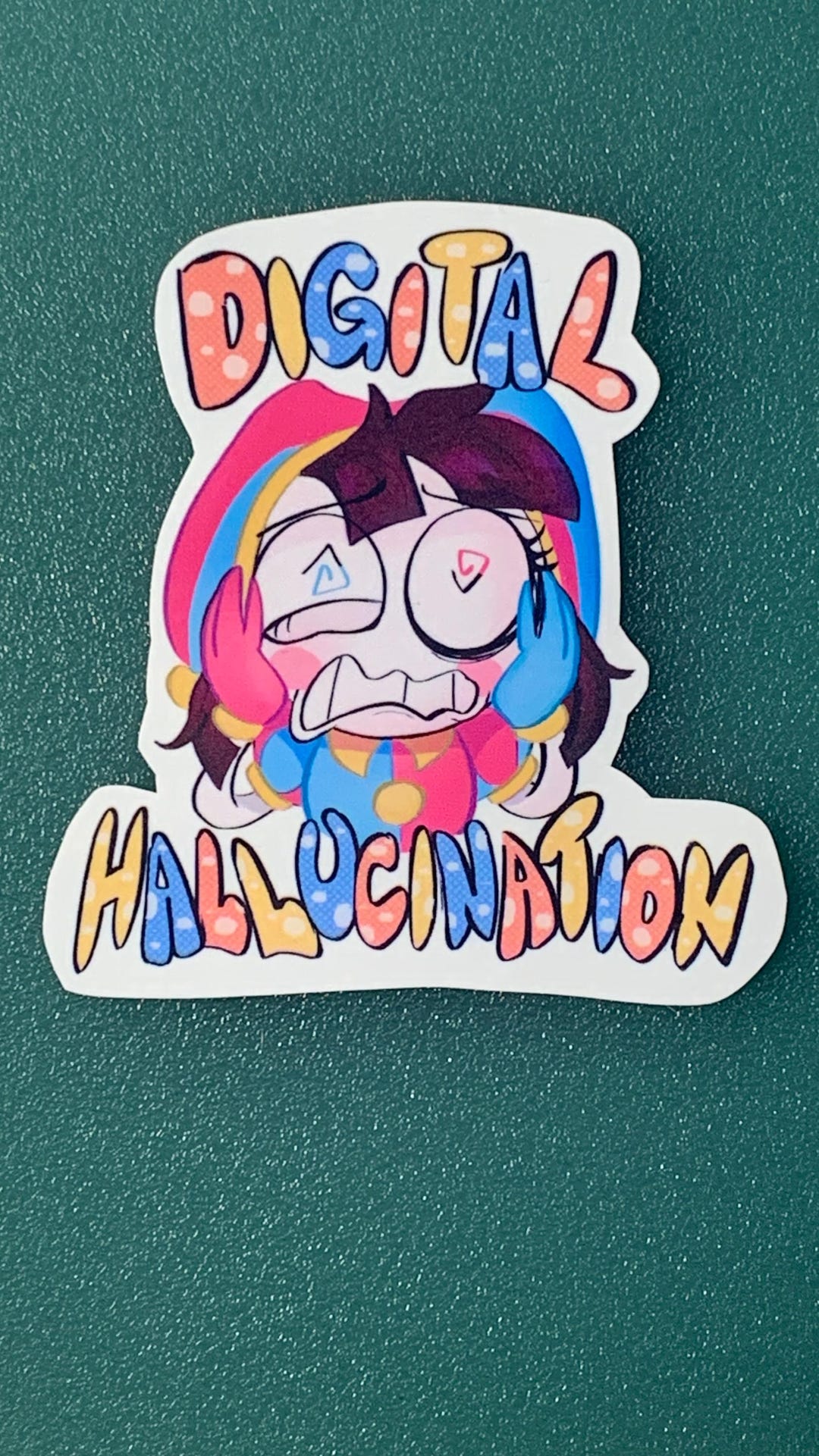 The Amazing Digitl Circus Pomni Sticker - Etsy