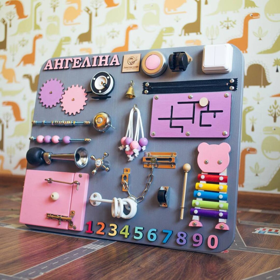 Large Busy Board Montessoribig Busy Boardtherapy Toybaby - Etsy Australia