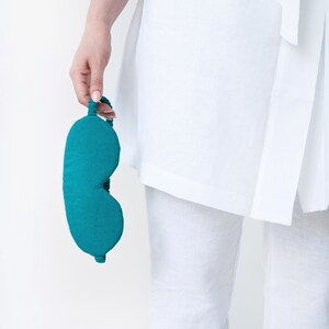 Soft Linen Blindfold / Linen Slumber Mask / Sleeping Mask for Men ...