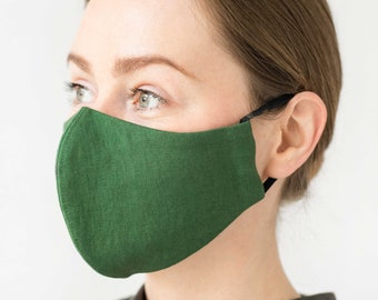 Green face mask | Etsy