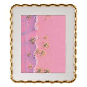 Miami Beach Boardwalk Pink Printable Art ~ Preppy Decor Wall Art ...