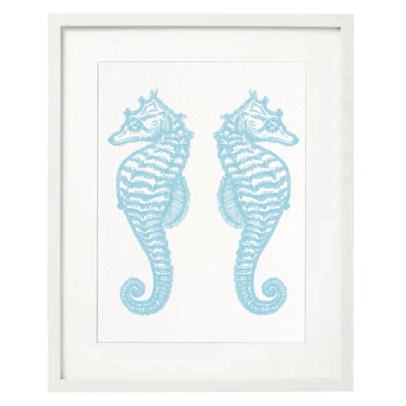 Seahorse Posters - Etsy