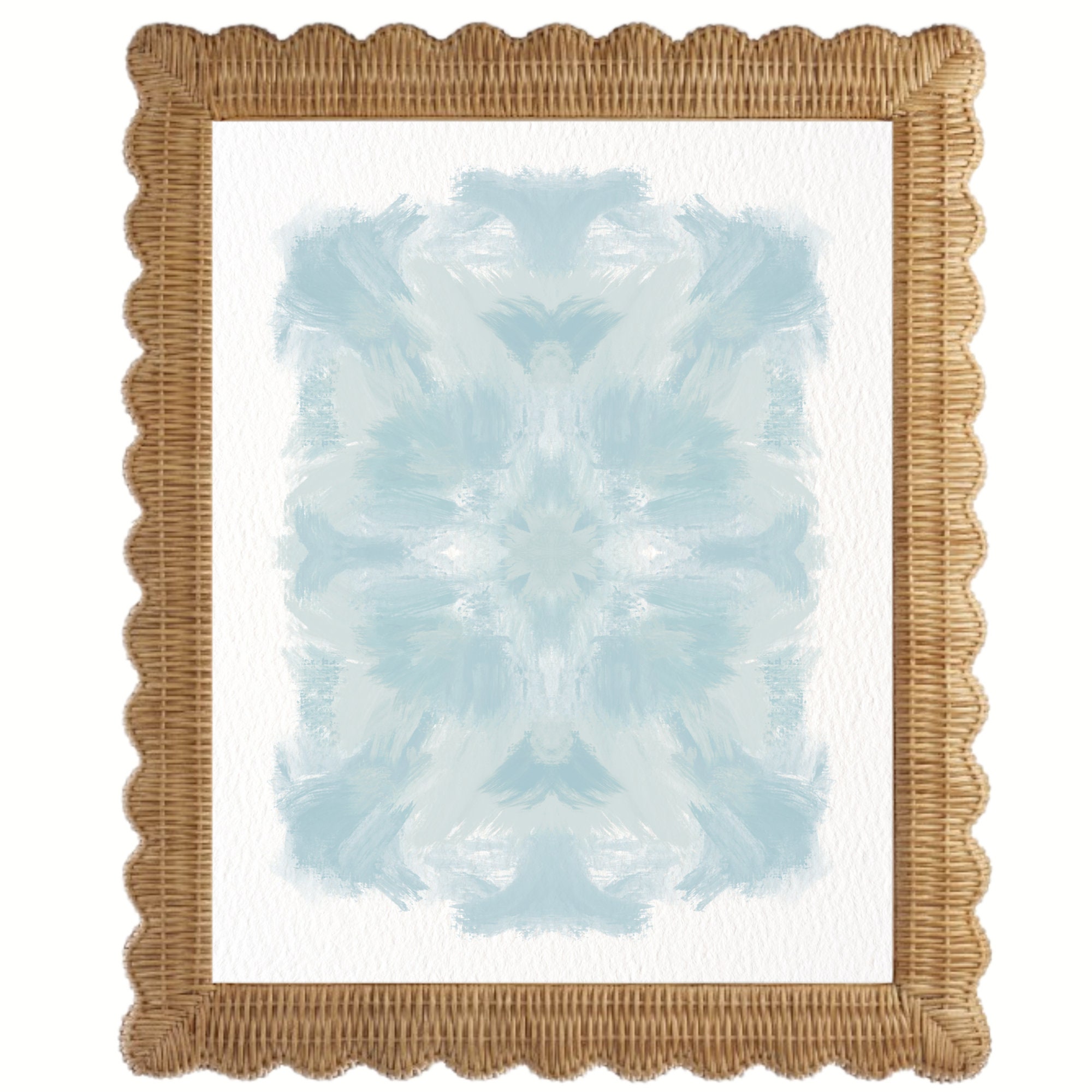 Abstract Light Blue Printable Art Wall Art Pale Blue Abstract Art ...