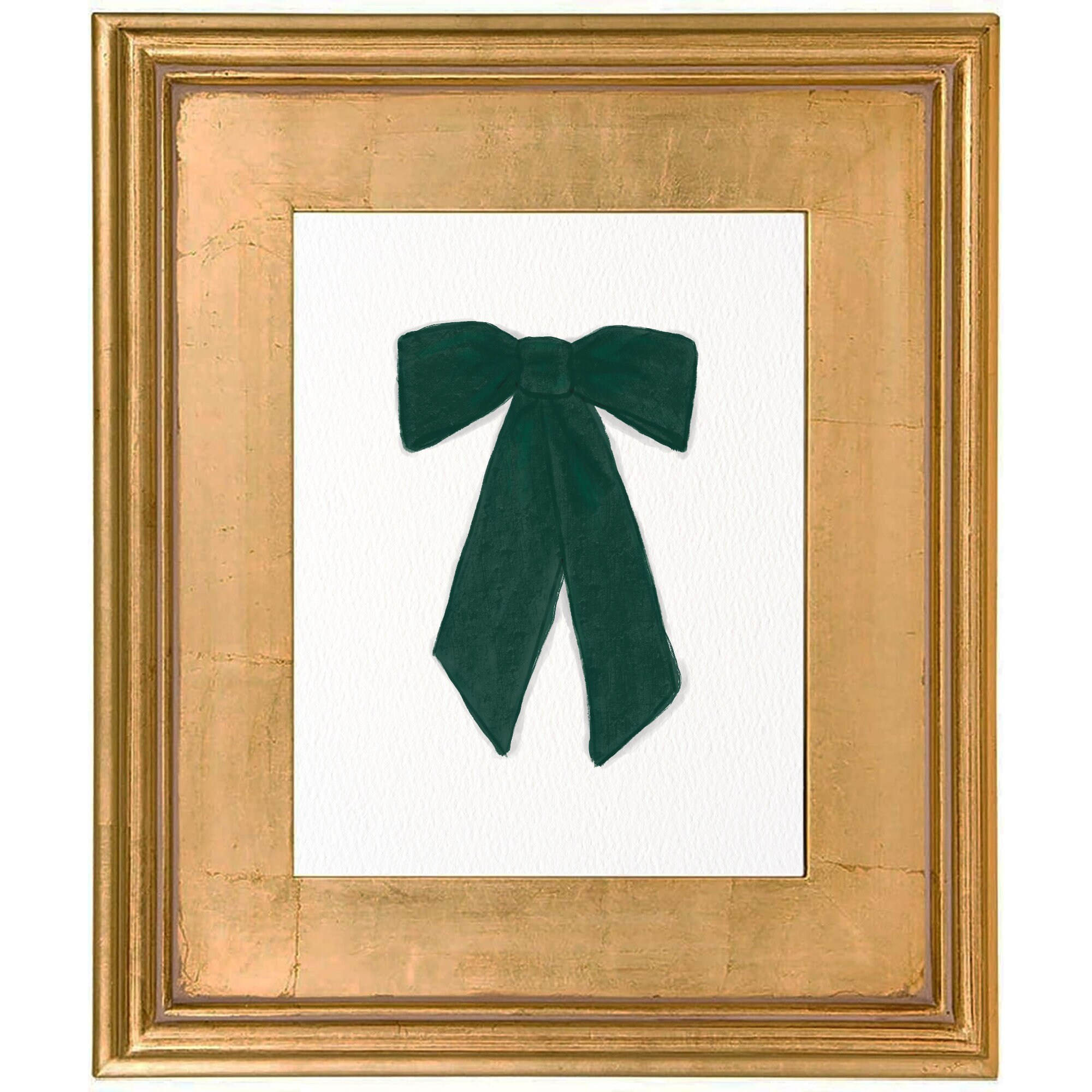 Emerald Green Velvet Bow Printable Art Wall Art Emerald Green Velvet ...
