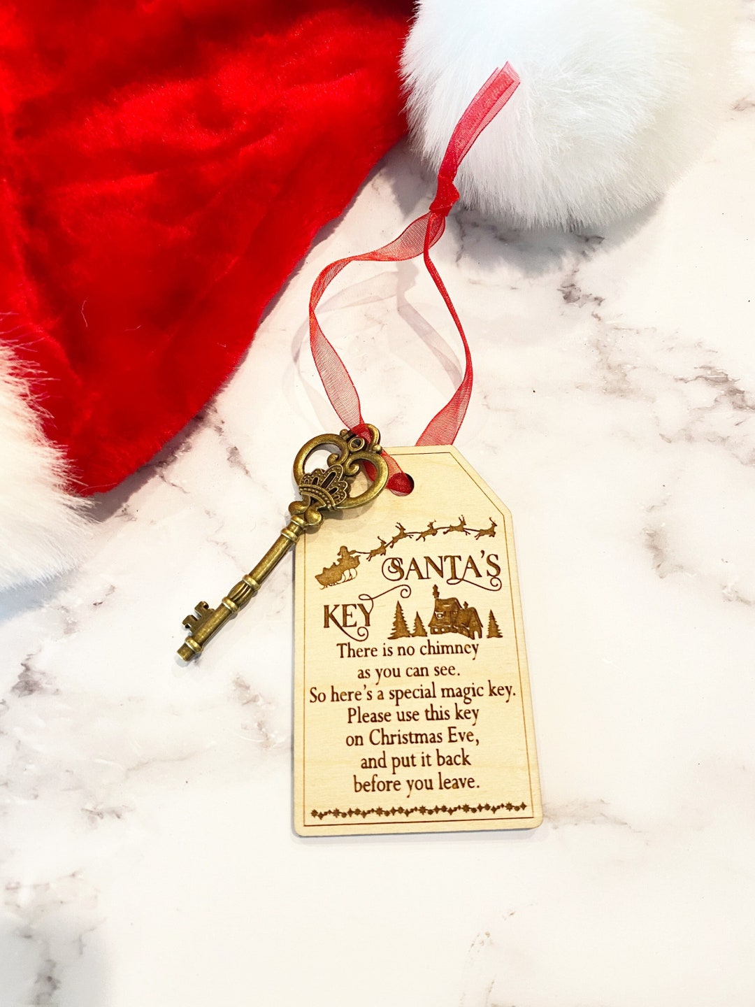 Santas Key Christmas Christmas Gift - Etsy