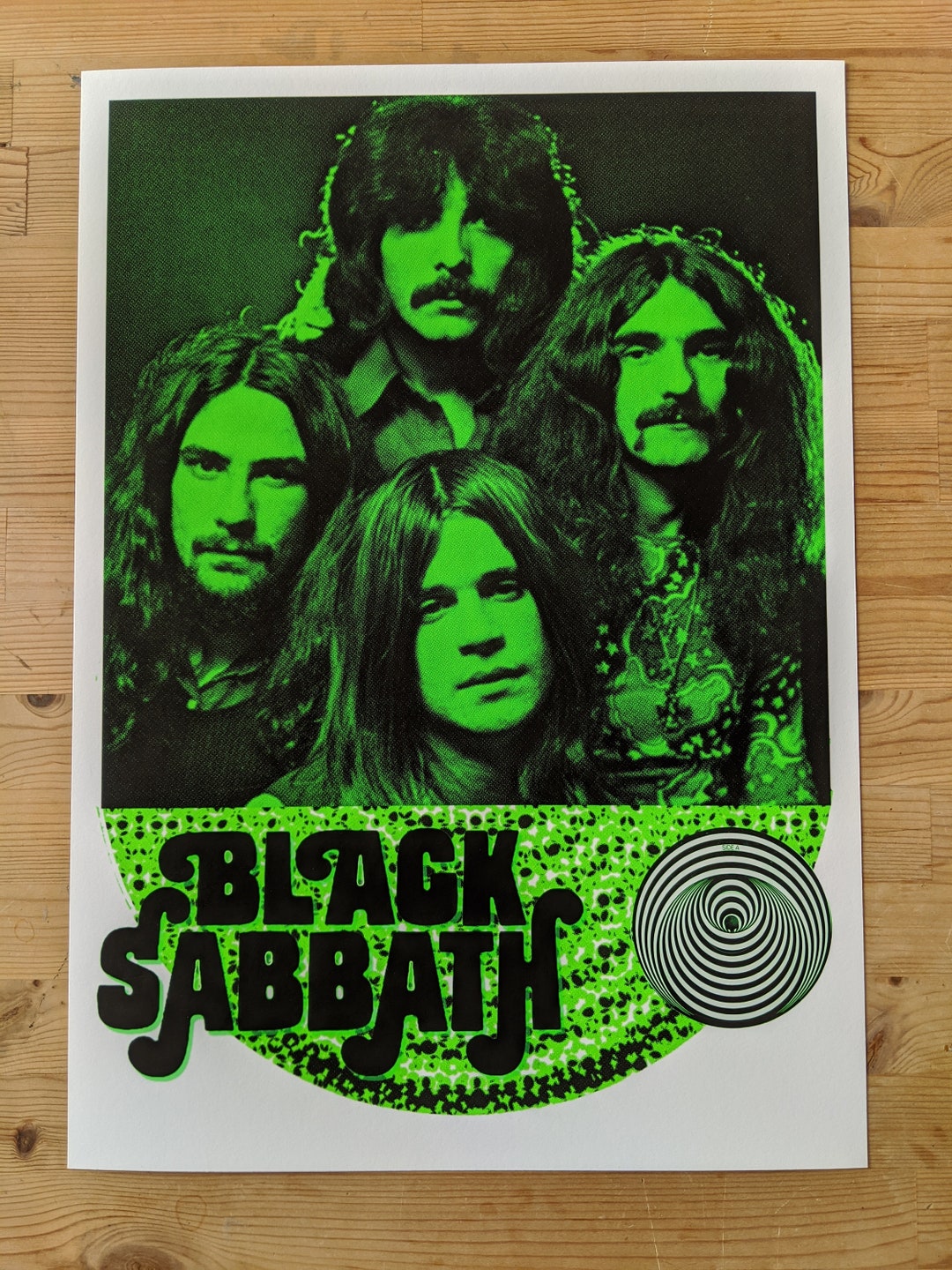 Limited Edition Black Sabbath Poster Print - Etsy