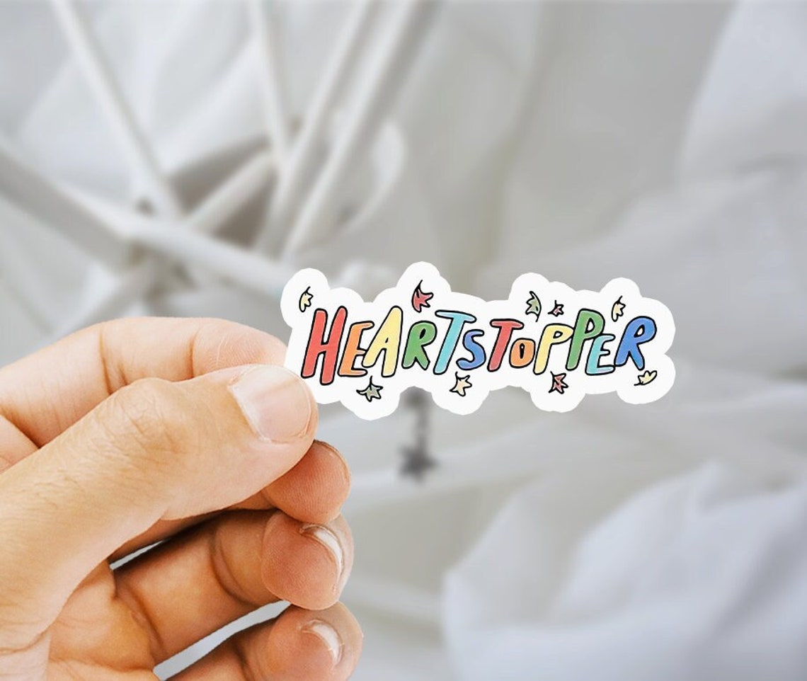Heartstopper Sticker Heartstopper Logo With Rainbow Vinyl - Etsy Australia