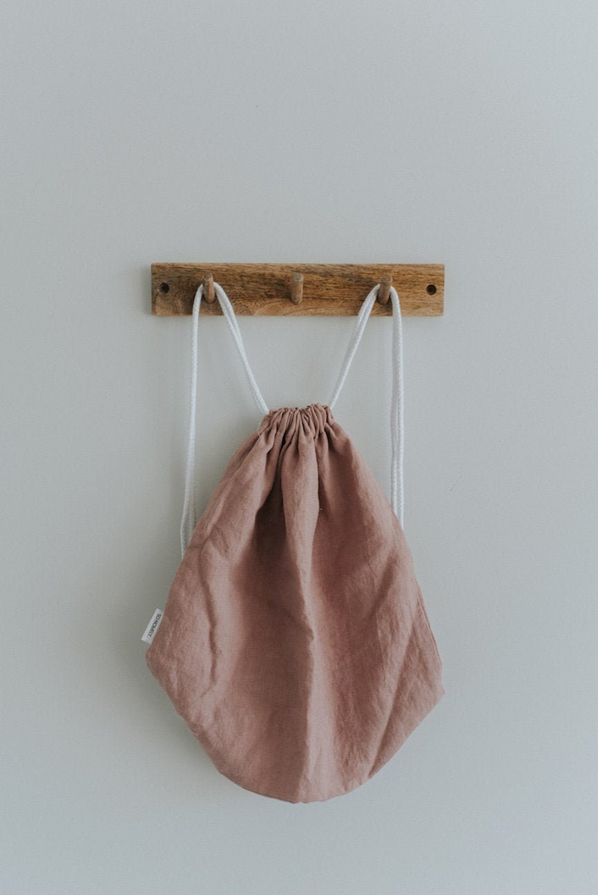 Linen Kids Backpack/ Kids Backpack/ School Bag/ Kids School Bag/ Kids ...