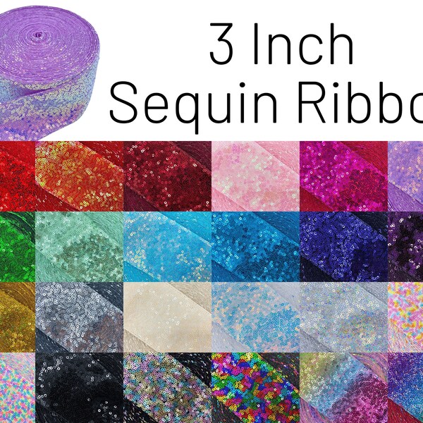 3 Inch Ribbon - Etsy