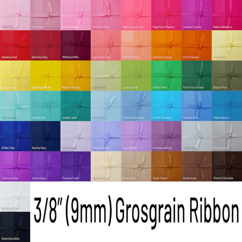 3 Inch Ribbon Hair Bow - Etsy