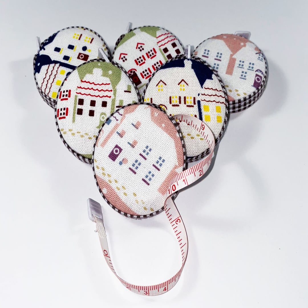 Retractable Tape Measure | Vintage Style Fabric Covered Soft Tape ...