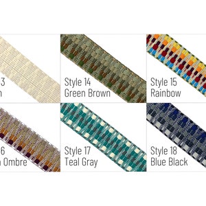 1 1/2 Inch Zig Zag Cotton Poly Webbing by the Yard - Etsy