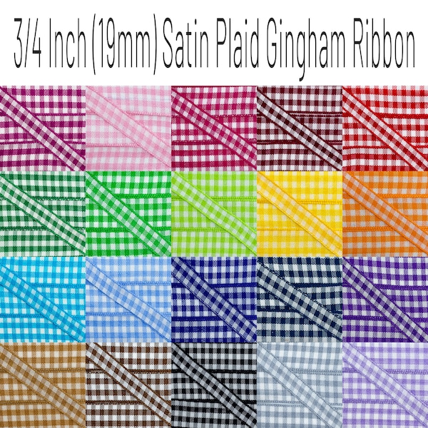 Checkered Ribbon - Etsy