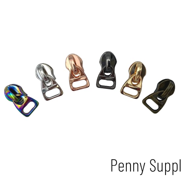 Metal Zipper Pulls - Etsy
