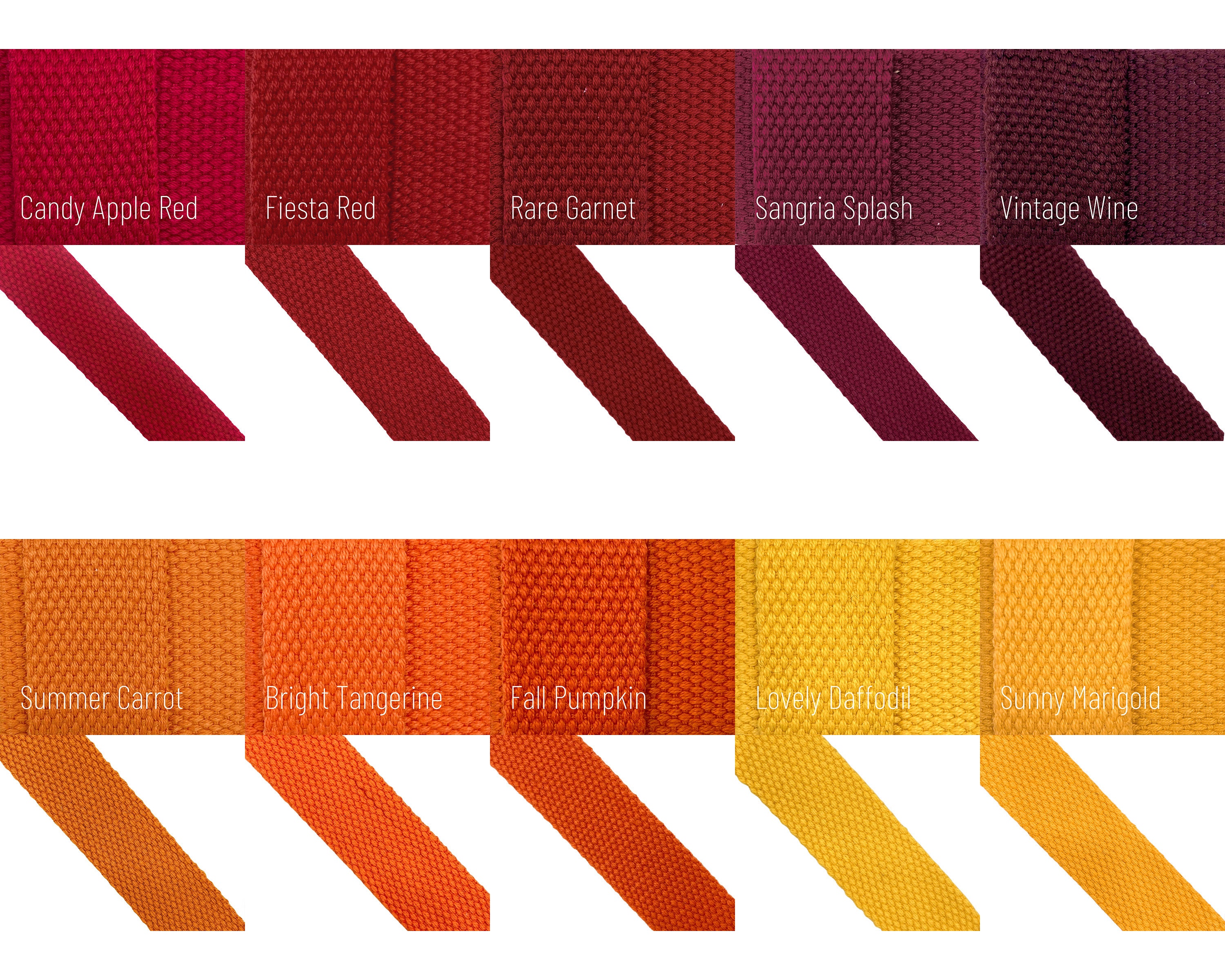 1 Inch Wide Cotton Webbing 25mm Colored Webbing by the Yard - Etsy