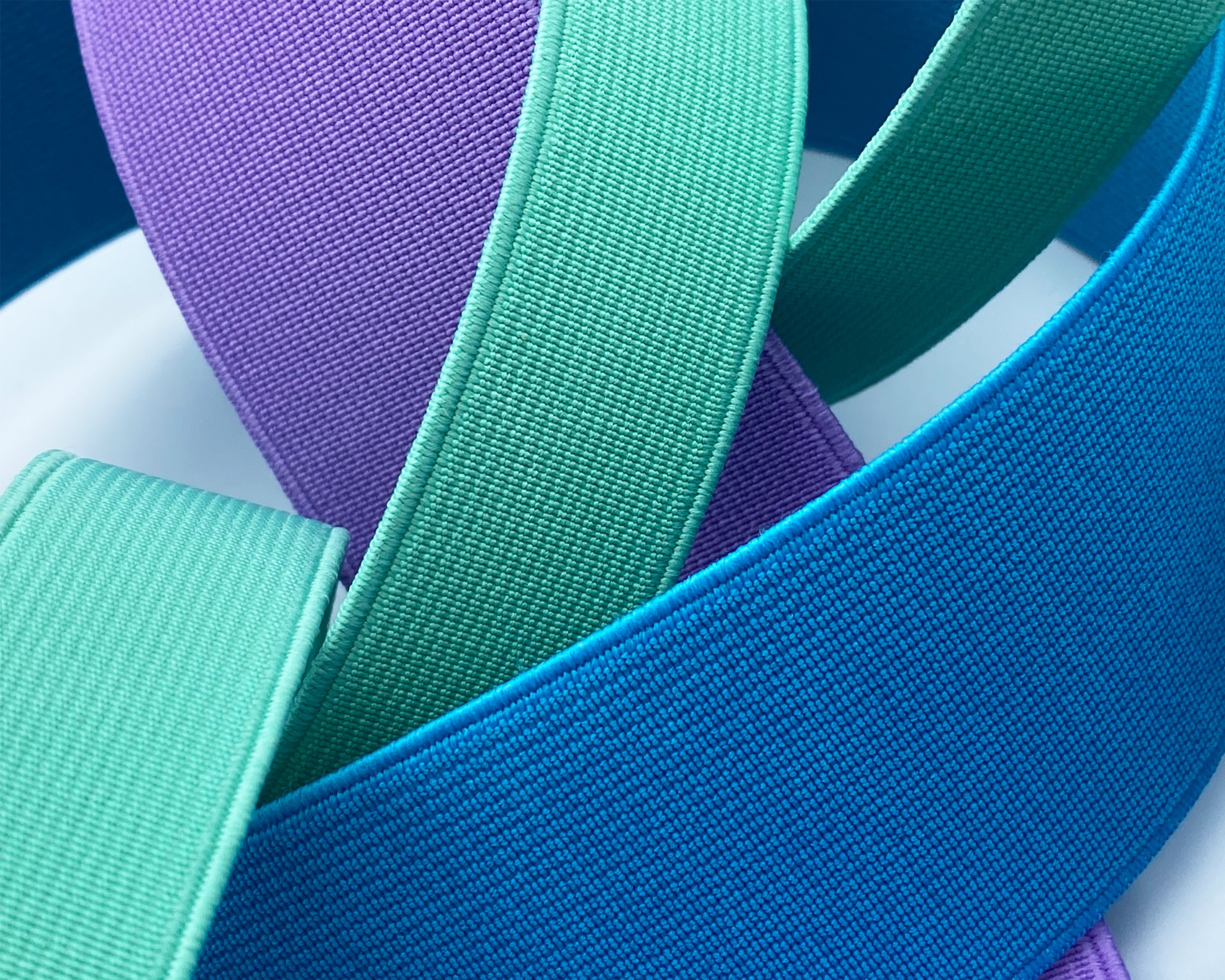 1 1/2 Inch Wide Elastic Band 38mm Colored Stretch Elastic by - Etsy